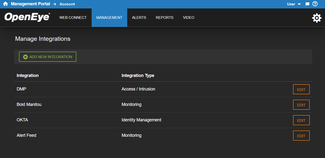 OpenEye Web Services Menu Updates | OpenEye